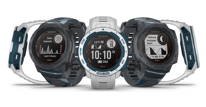 INSTINCT® Solar – Surf Edition – Sitio Oficial Garmin Panamá